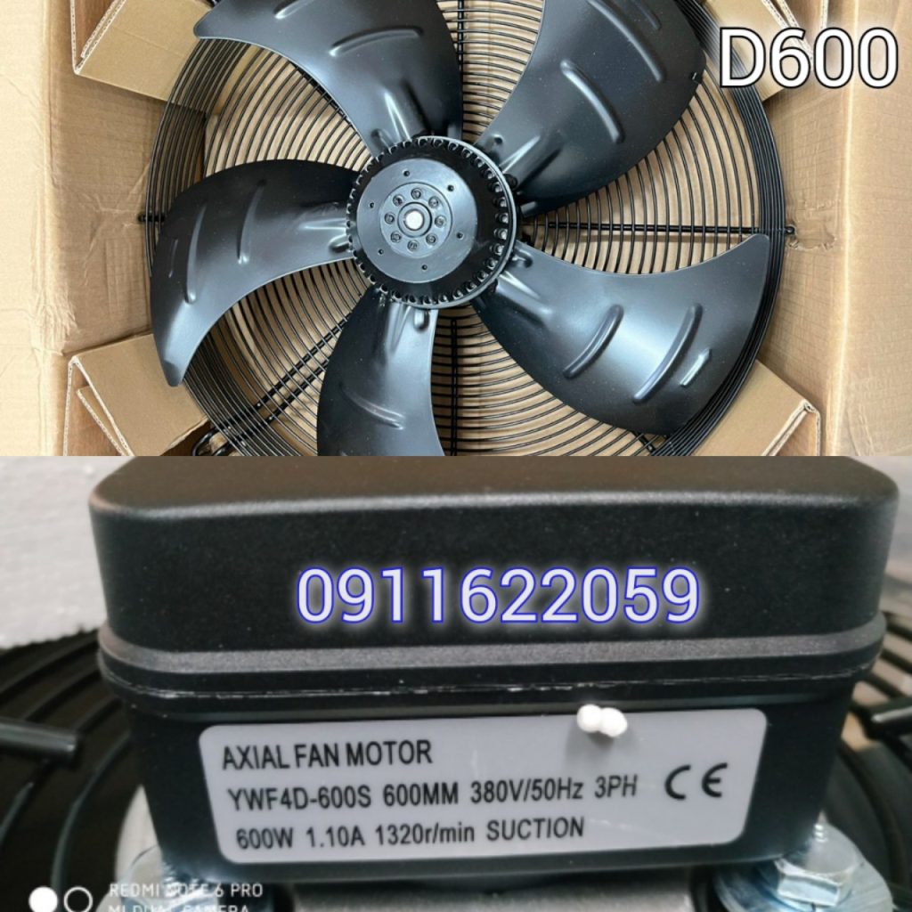 Quạt công nghiệp kho lạnh YWF4D-600S YWF4E-600S D600 mm
